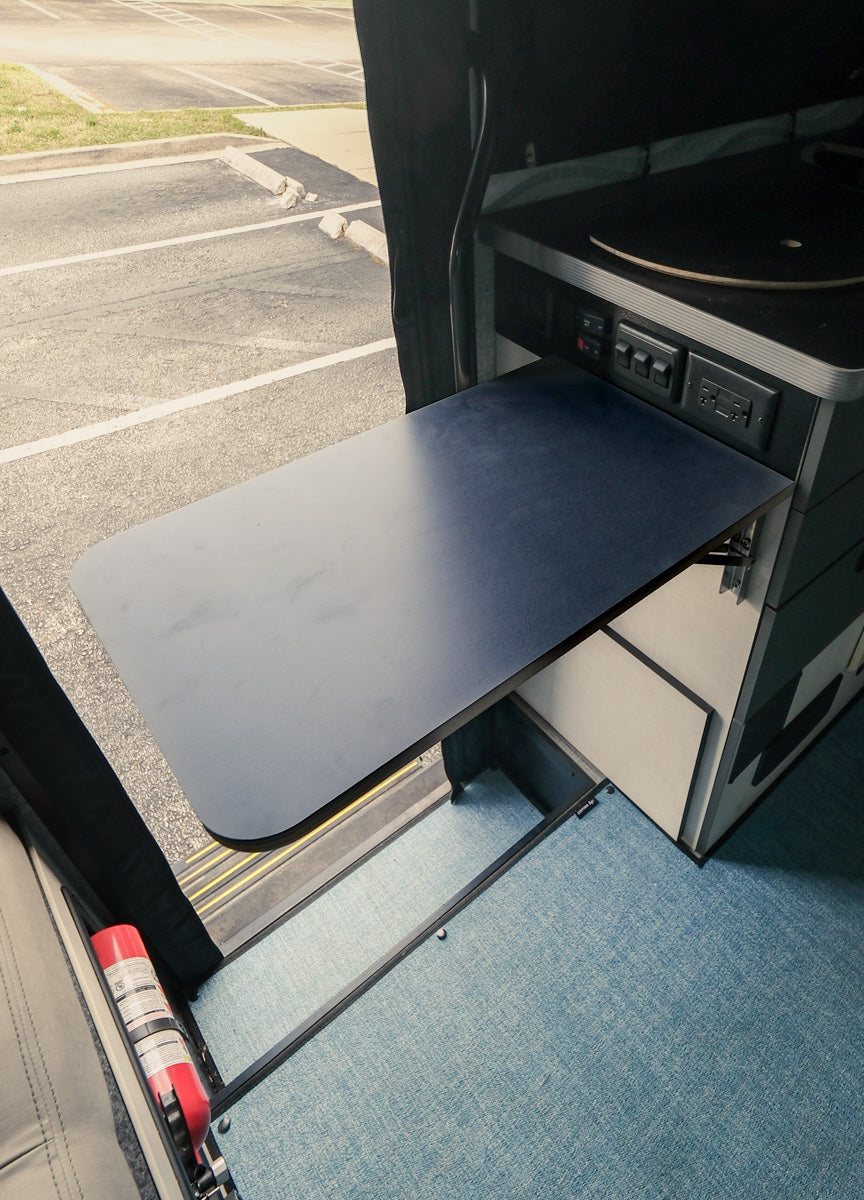 Universal Folding Counter Top Extension Table by FreedomVanGo