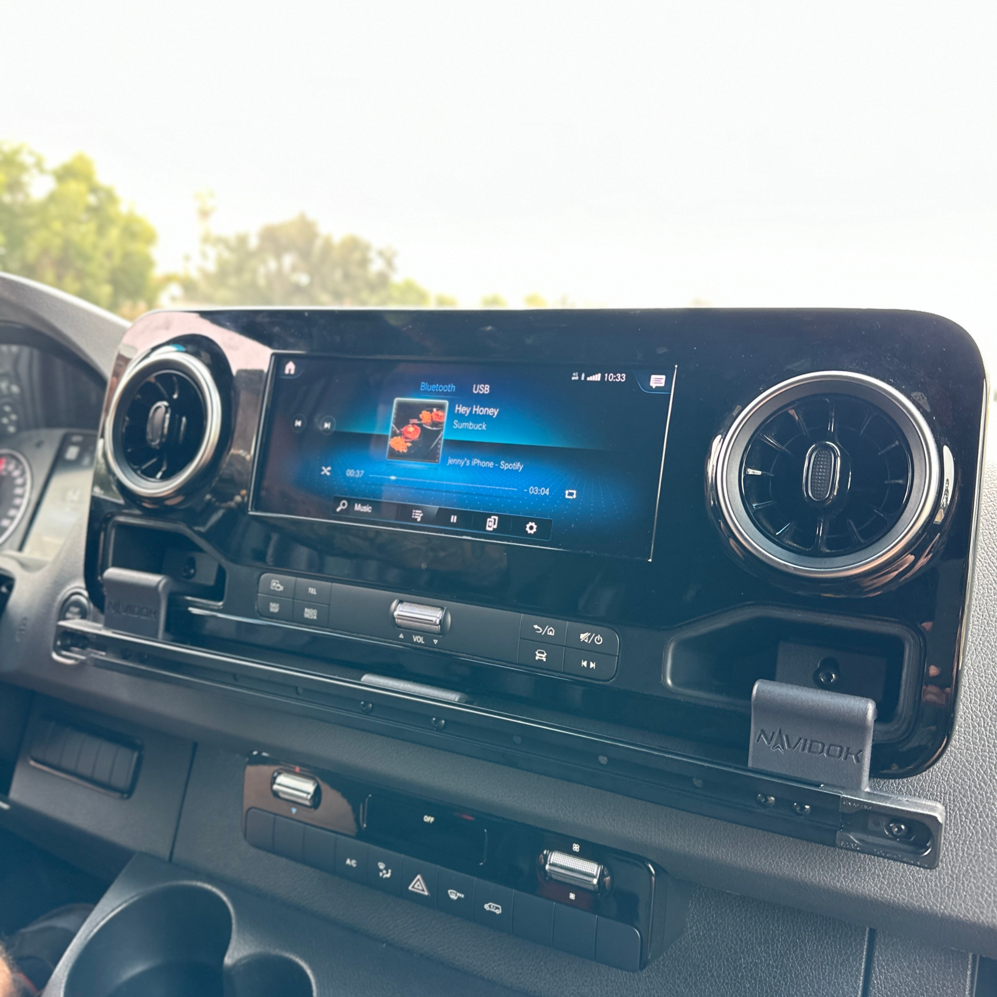 NAVIDOK Overlander - Mercedes Sprinter Dash Mount by TERRA X – FreedomVanGo