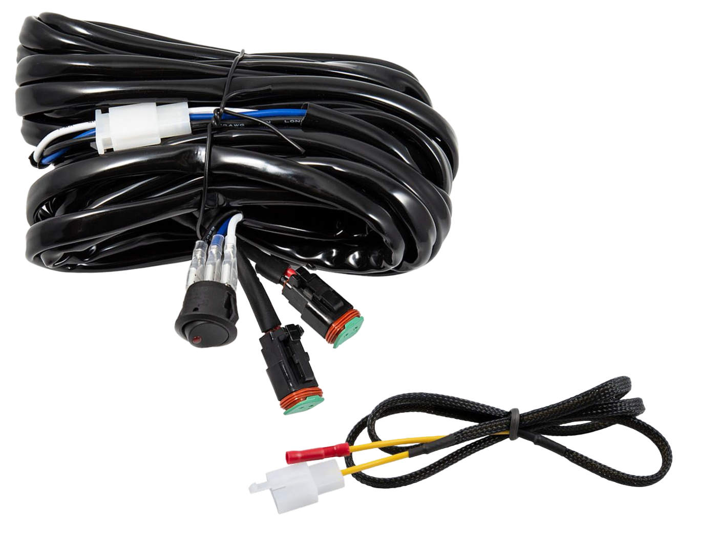 Heavy Duty Dual Output 2-Pin Offroad Wiring Harness by Diode Dynamics ...
