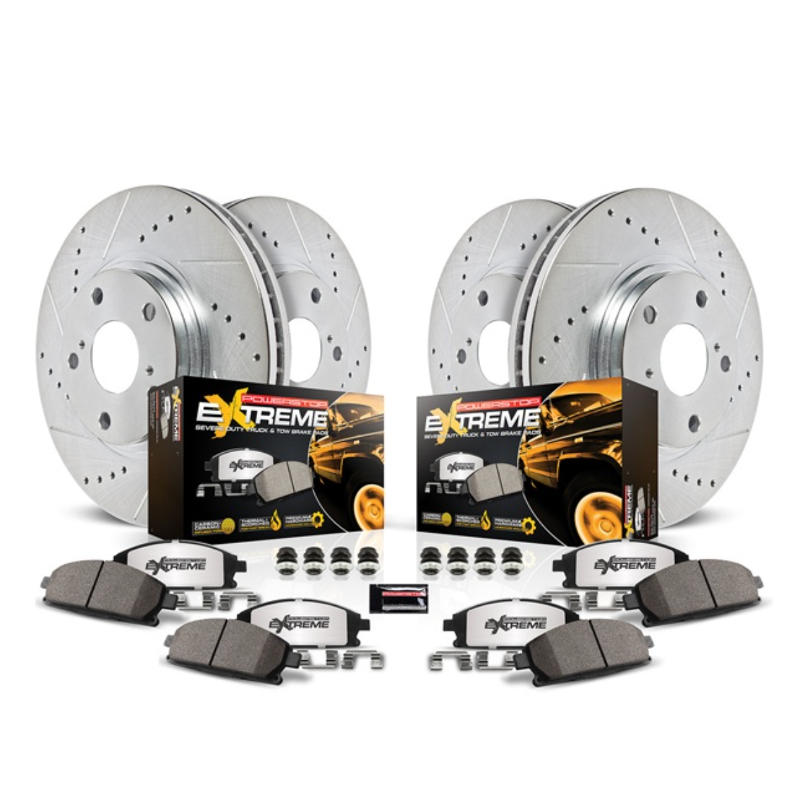 Brake Upgrade Kit for Sprinter 2500 (2019+) by PowerStop – FreedomVanGo