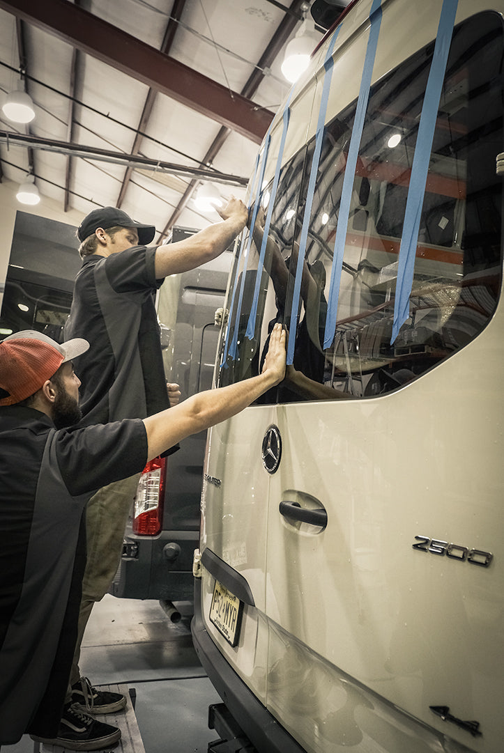 Driver Rear Cargo Door Solid Glass Window Sprinter Van 2019-Present by ...