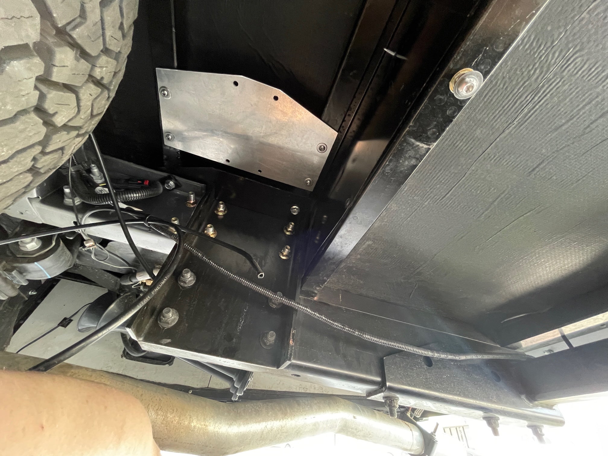 Air Compressor Mount for Winnebago Transit Ekko 22A by FreedomVanGo