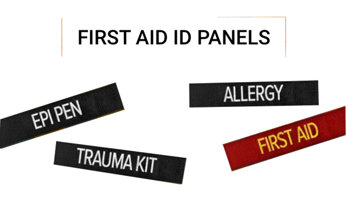 First Aid ID Panels by Blue Ridge Overland Gear – FreedomVanGo
