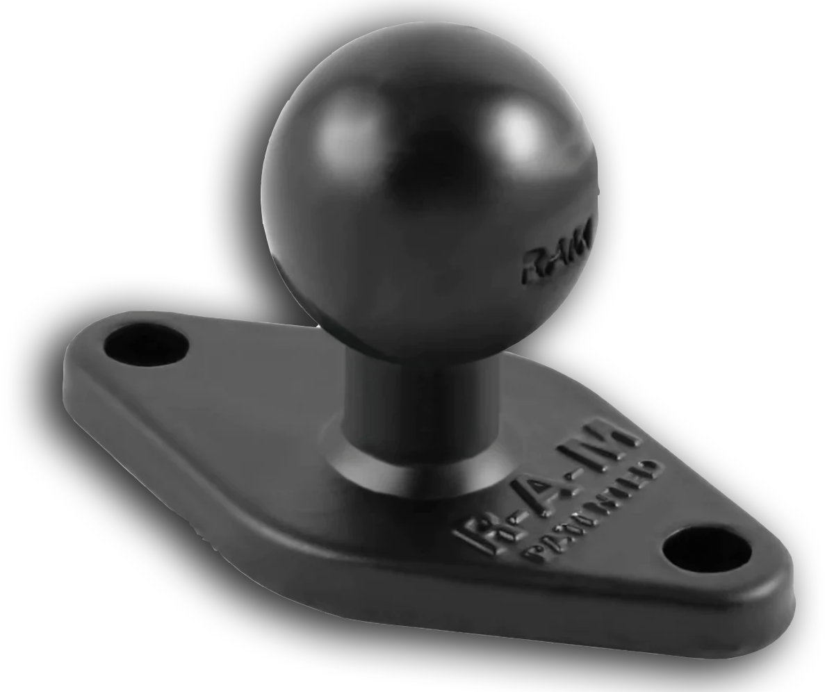1" B Size Diamond Ball Base by RAM® Mounts – FreedomVanGo