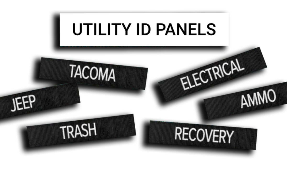 Utility ID Panels by Blue Ridge Overland Gear – FreedomVanGo